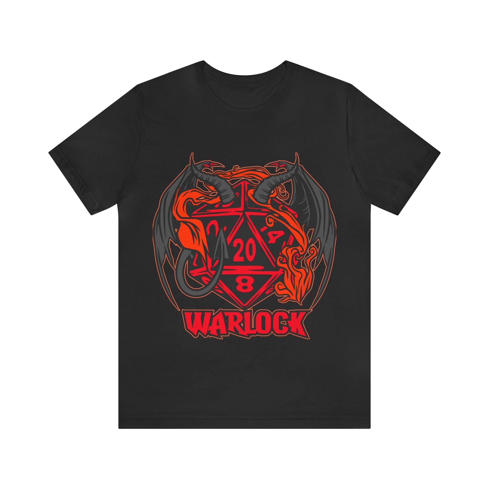 Unleash Your Power with Our D20 Warlock Tee! | Regular Fit | Fantasy D – Dungeon Garb